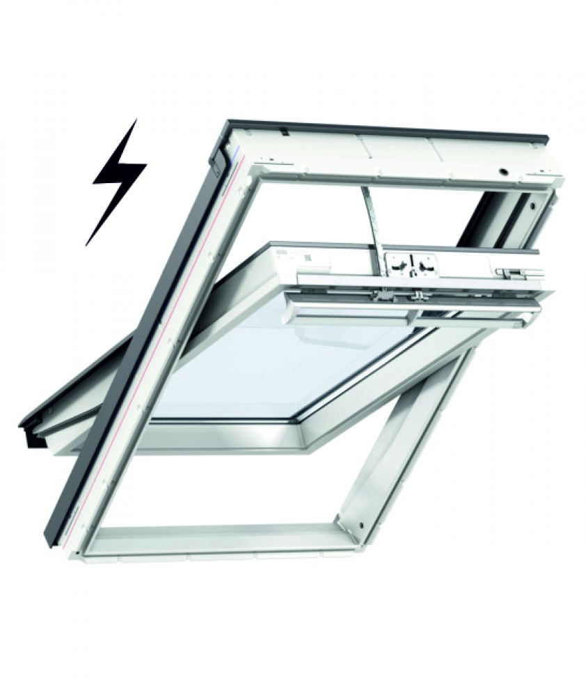 Finestra Velux GGL 206221 FK08 L66XH140 LEGNO BIANCA - VETRATA PERFORMANCE