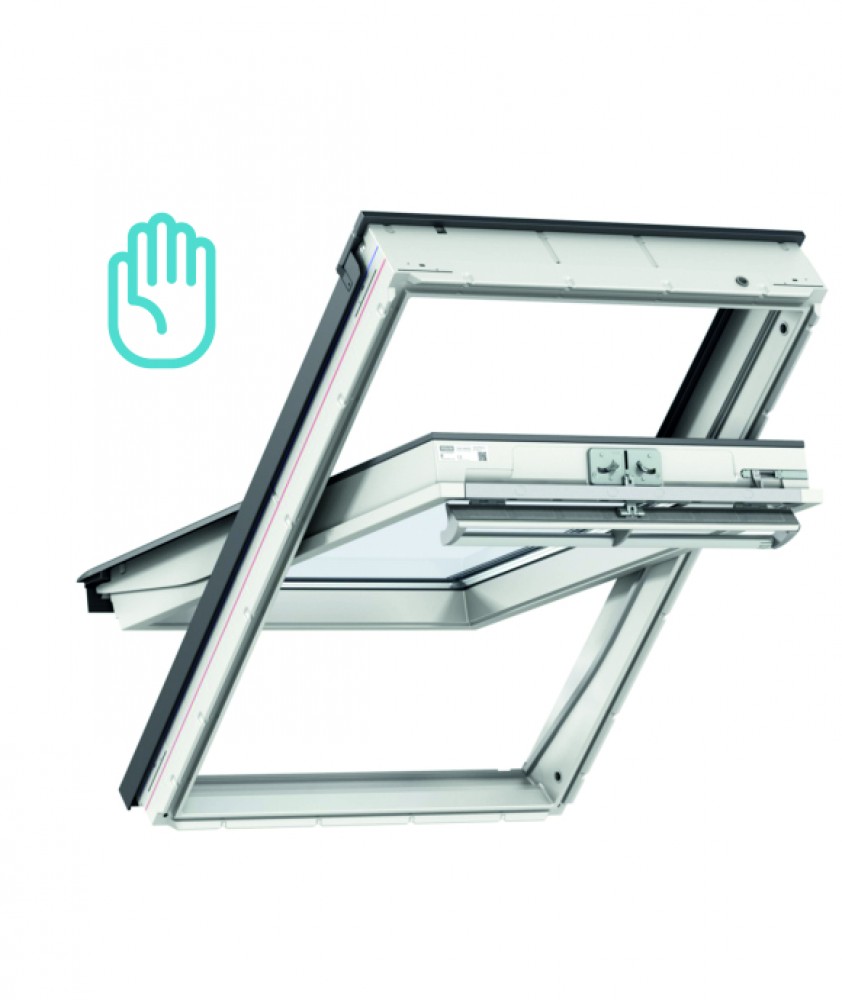 Finestra Velux GGU 0068 PK06 L94XH118 LEGNO E POLIURETANO BIANCA ...